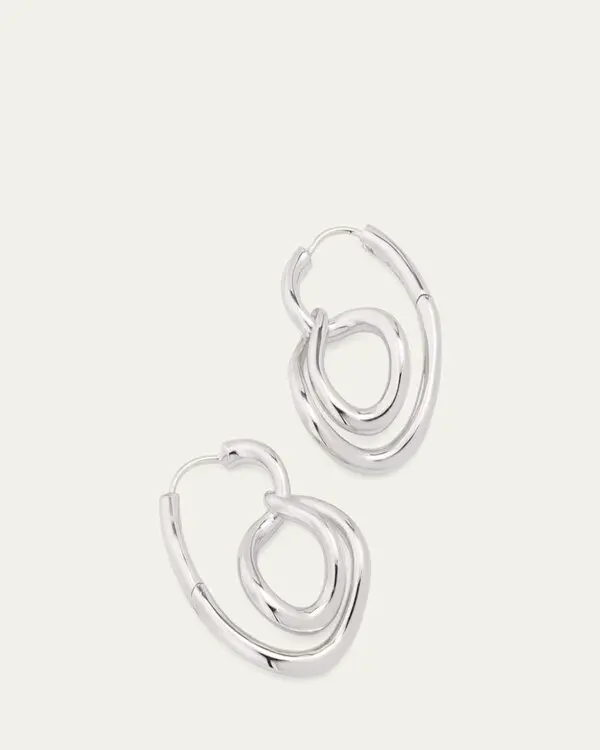 Charlotte Chesnais Creole Lasso Hoop Earrings