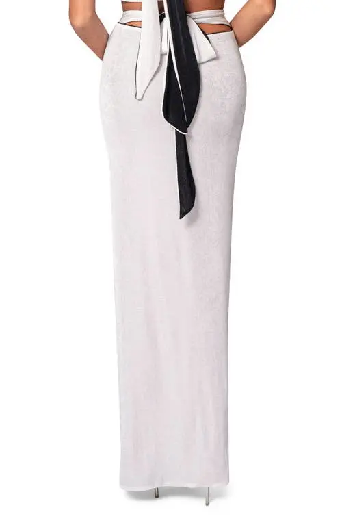 JLUXLABEL Reversible Maxi Skirt - White