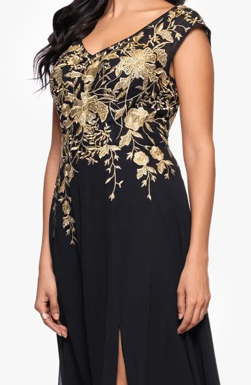 betsy and adam black tulle dress Betsy and Adam 