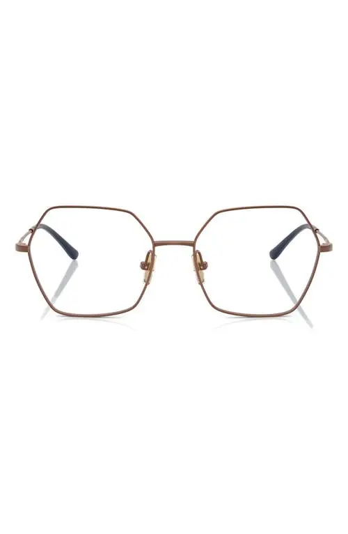 VOGUE 53mm Irregular Optical Glasses - Copper