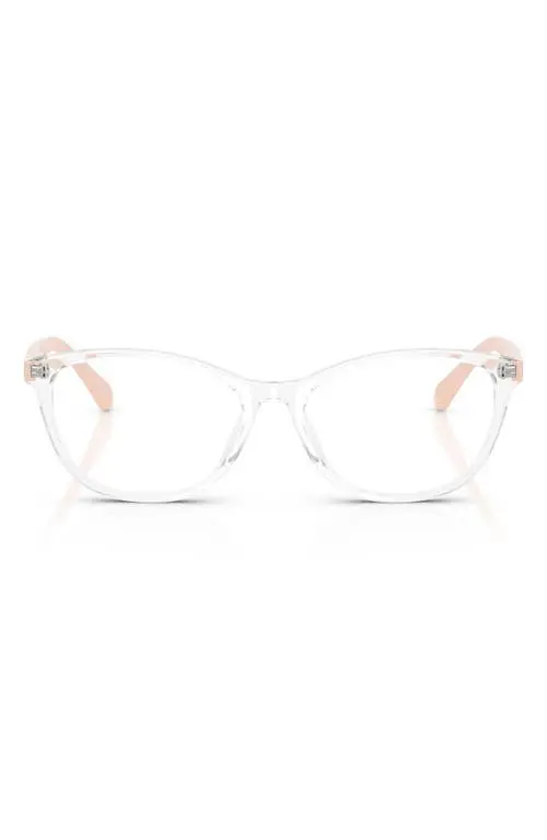 VOGUE 54mm Cat Eye Optical Glasses - Transparent