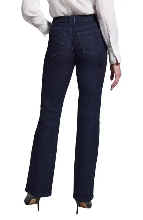 NIC+ZOE Breakaway Ribbon Trim Bootcut Jeans - Night