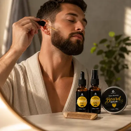 PURSONIC Grooming Essentials Bundle With 10-piece Trimming Kit & 4-piece Beard Care Set