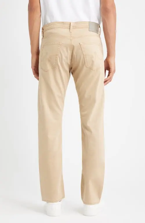 Ag Protégé Italian Light Bedford Straight Leg Pants - Light Truffle