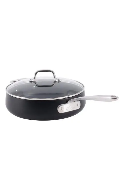 ALL-CLAD Ha1 Expert Hard Anodized Nonstick 4-quart Sauté Pan With Lid - Black