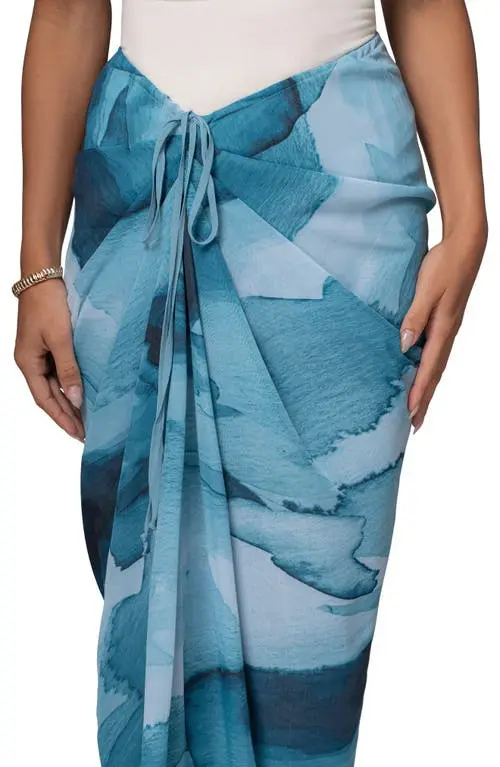 JLUXLABEL Printed Maxi Skirt
