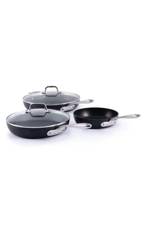 ALL-CLAD Ha1 Expert Hard Anodized Nonstick 5-piece Cookware Set - Black