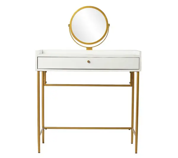 SEI FURNITURE Sei Derald Vanity Table With Mirror