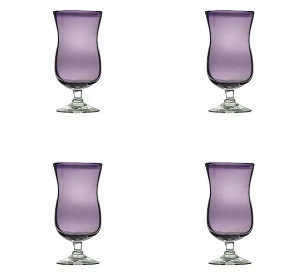 10 STRAWBERRY STREET Morado Mexican Glassware, Urricane - One-color