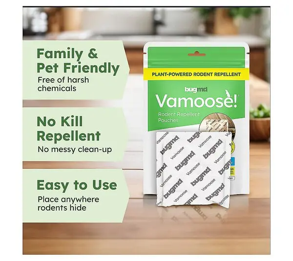 BUGMD Vamoose Rodent Repellent