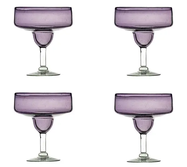10 STRAWBERRY STREET Morado Mexican Glassware, Argarita - One-color