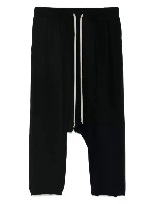 Rick Owens Drawstring Cropped Trousers