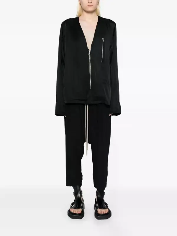 Rick Owens Drawstring Cropped Trousers