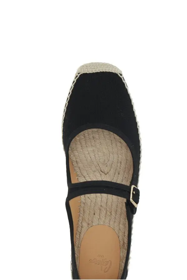 CastaÑer Mary Jane Espadrilles - Black
