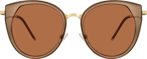 Zenni Cat-eye Full Rim Frame - Amber