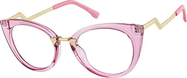 Zenni Full Rim Cat-eye Eyeglasses - Purple