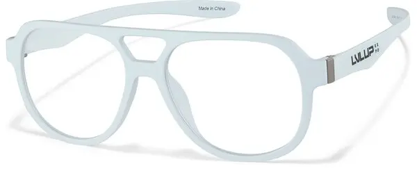 Zenni Retro Aviator Eyeglasses - Blue