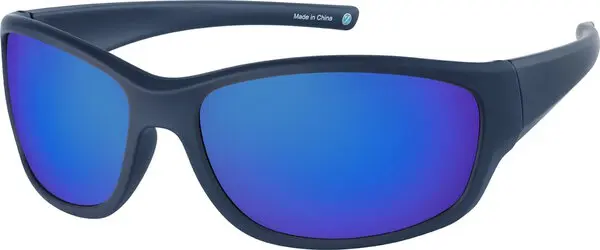 Zenni Geometric Full Rim Sunglasses - Blue