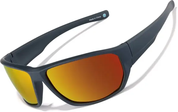 Zenni Rectangle Full Rim Sunglasses - Blue