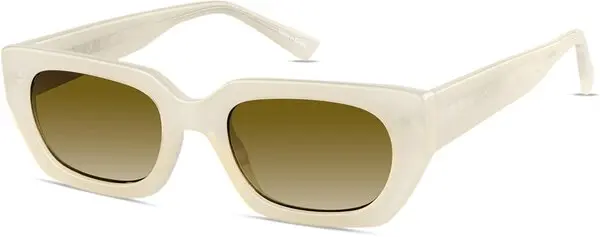Zenni Sunglasses With Full Rim Design - Cream