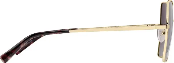 Zenni Round Stainless Steel Full Rim Sunglasses - Gold