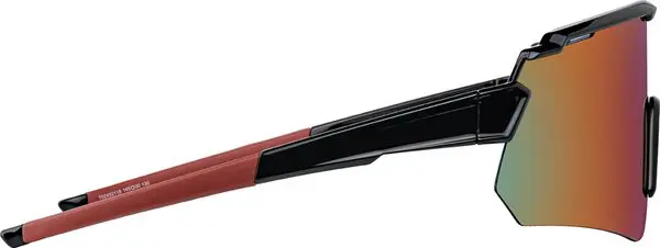 Zenni Half-rim Wrap-around Sunglasses - Black