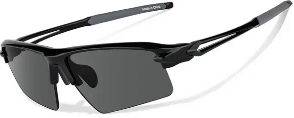 Zenni Round Frame Sunglasses - Black With Gray Lenses