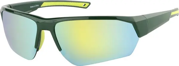 Zenni Round Frame Sunglasses - Green