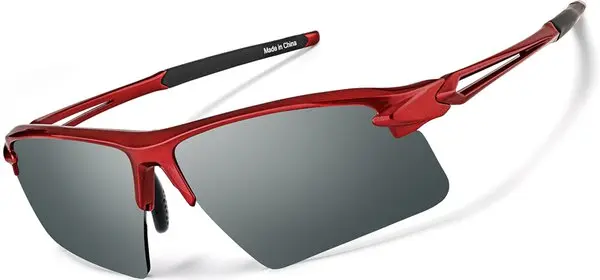 Zenni Round Frame Sunglasses - Red