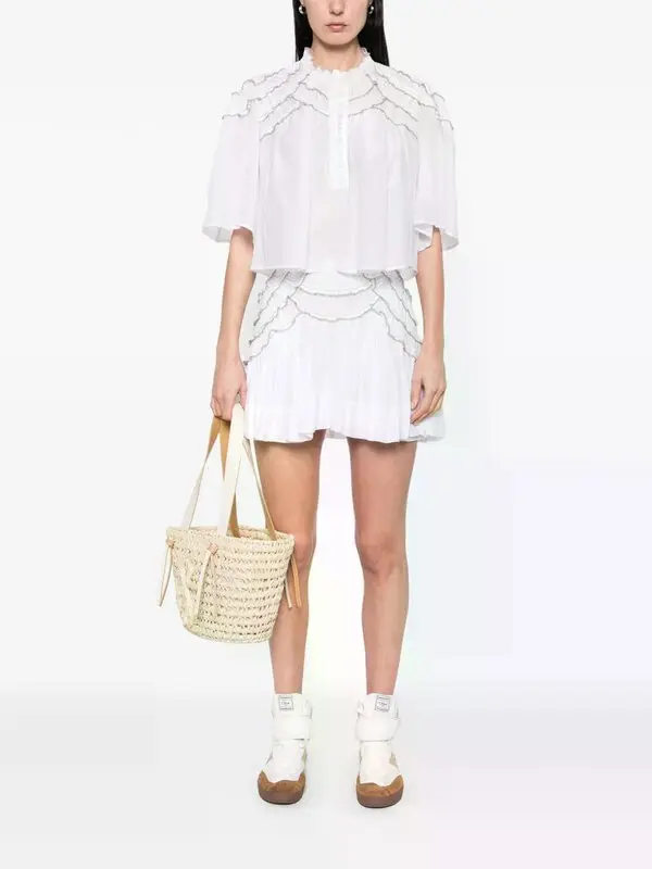MARANT ETOILE Carmen Blouse - Neutrals