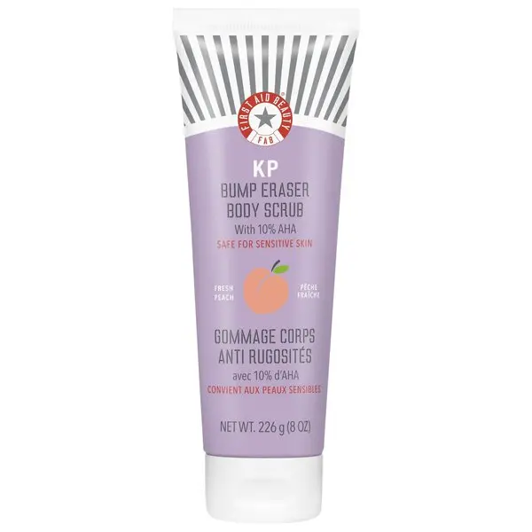 FIRST AID BEAUTY Kp Bump Eraser Body Scrub With 10% Aha - Peach