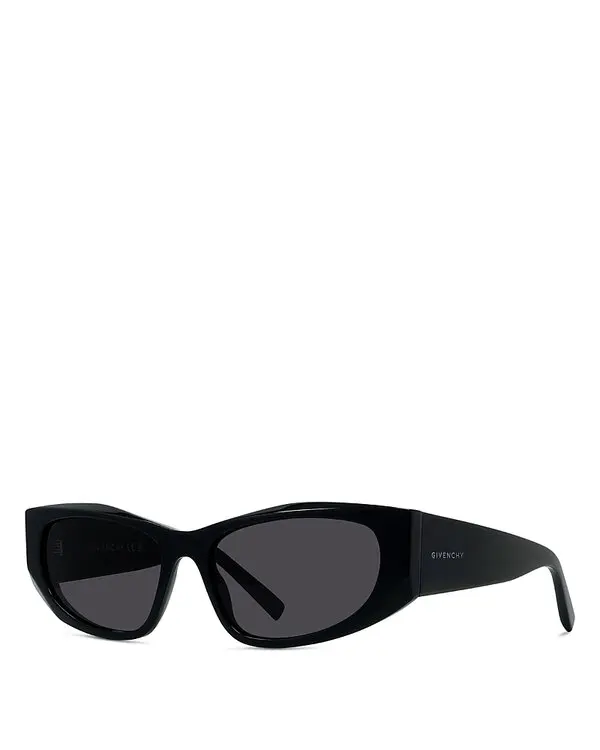 Givenchy Geometric Sunglasses - Black/smoke