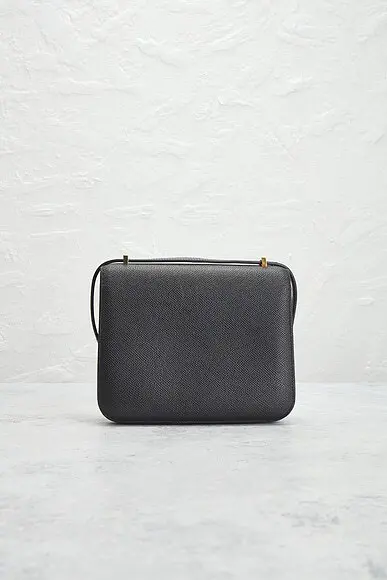 Hermès Epsom Mini Constance 18 Shoulder Bag - Black