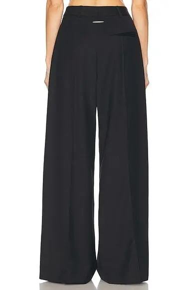 GRACE LING Claw Belt Loop Tailored Trousers