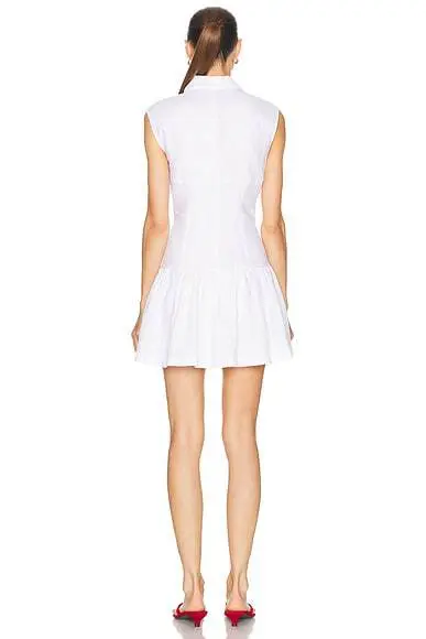 FRAME Linen Day Dress - White