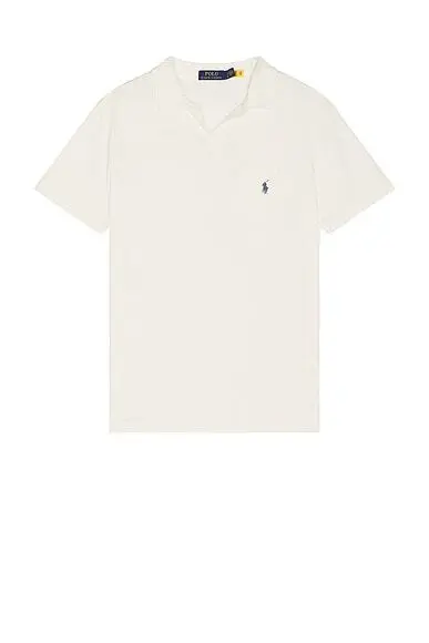 Polo Ralph Lauren Standard Fit Cotton Linen Polo Shirt