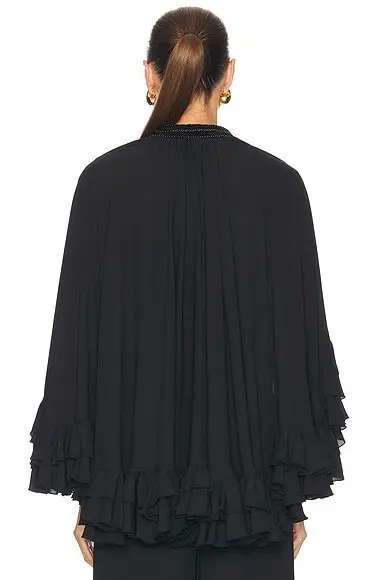 Alexis Cortese Top With Ruffle Detail