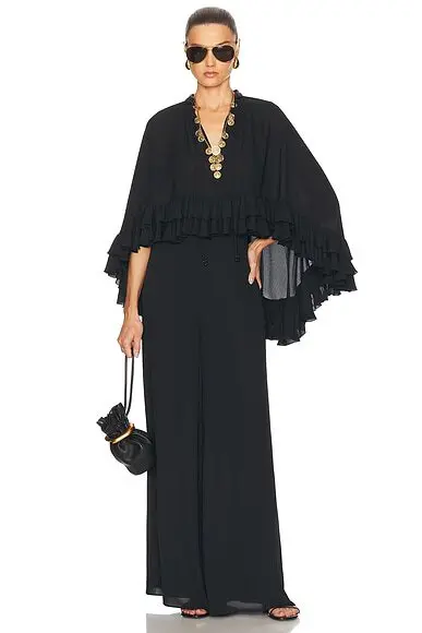 Alexis Cortese Top With Ruffle Detail