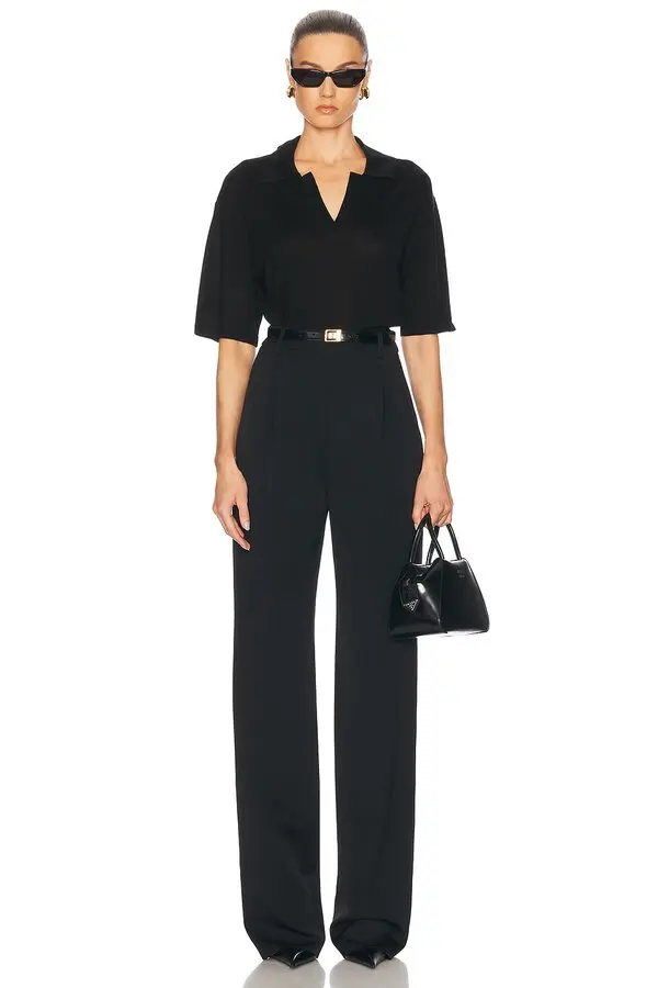 EAVES Kaysa Blouson Polo