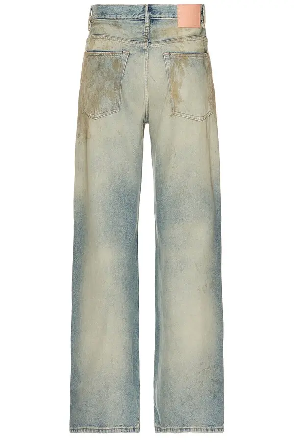 Acne Studios 2021m Penicillin Jeans - Mid Blue
