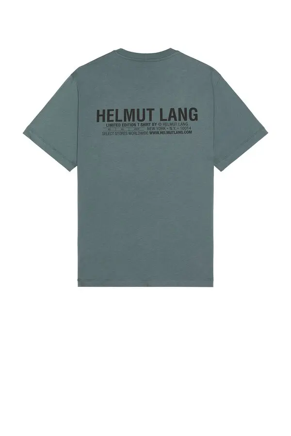 Helmut Lang Capsule Tee In Slate