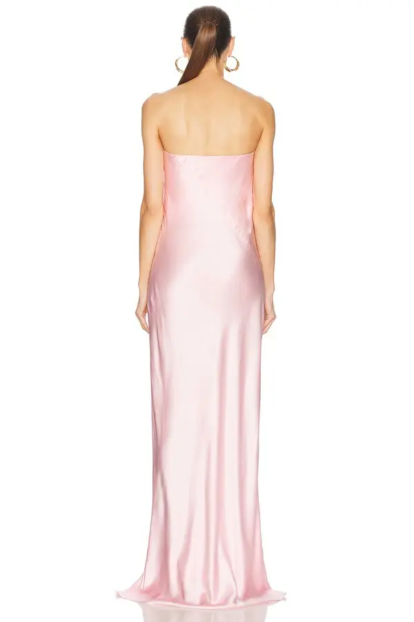 THE SEI Draped Strapless Gown - Ballet