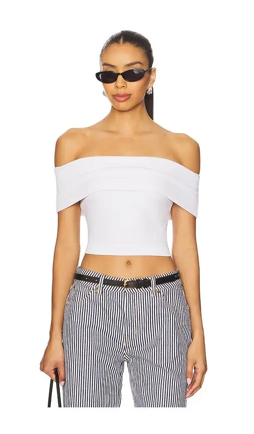 Lamade Off Shoulder Crop Top