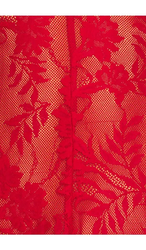 Norma Kamali Underwire Pickleball Dress - Red