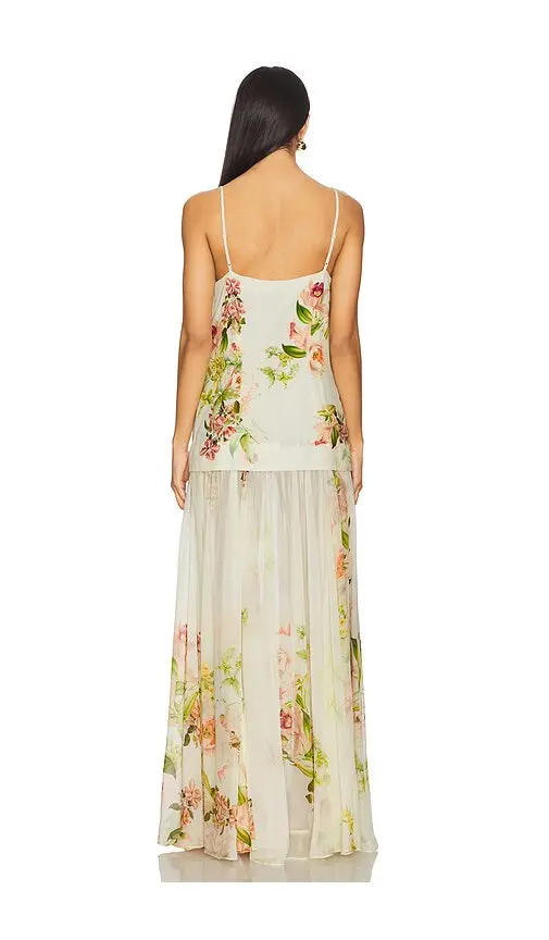 Hemant & Nandita Printed Maxi Dress