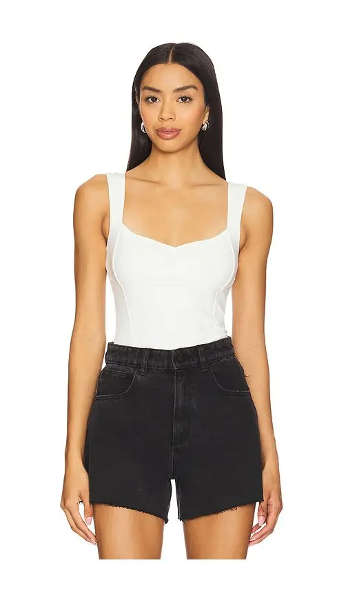 Free People Somewhere Sometime Cami - Ivory
