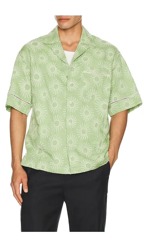 Scotch & Soda Aop Short Sleeve Shirt In . Also