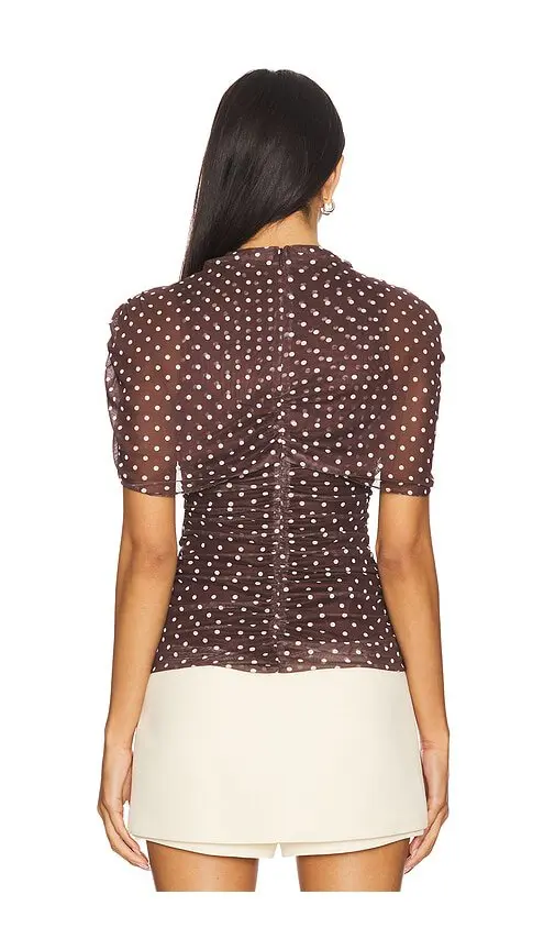 Amanda Uprichard X Revolve Evianna Top - Brown