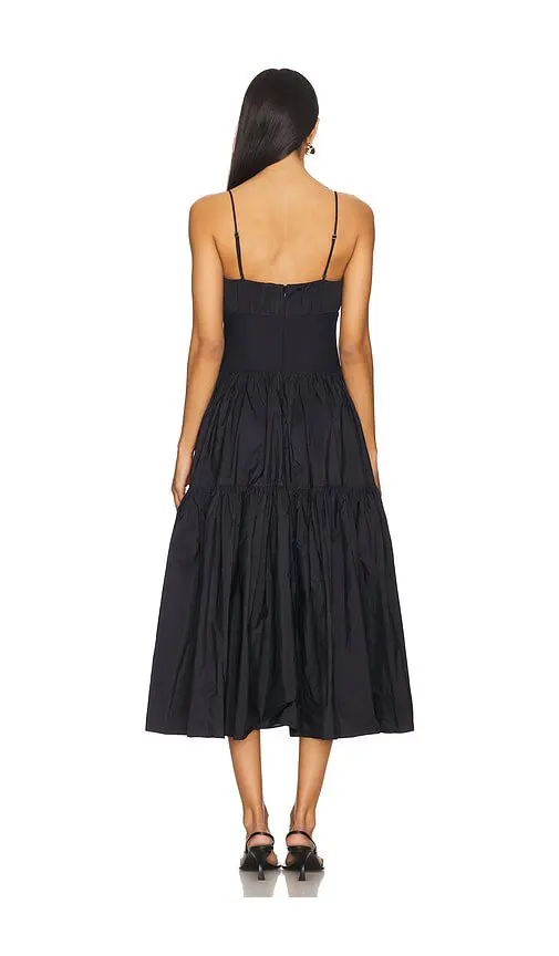 Cinq À Sept Ginny Tiered Poplin Dress