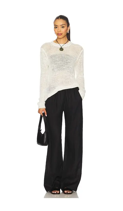 Enza Costa Essential Bandeau Top - Black